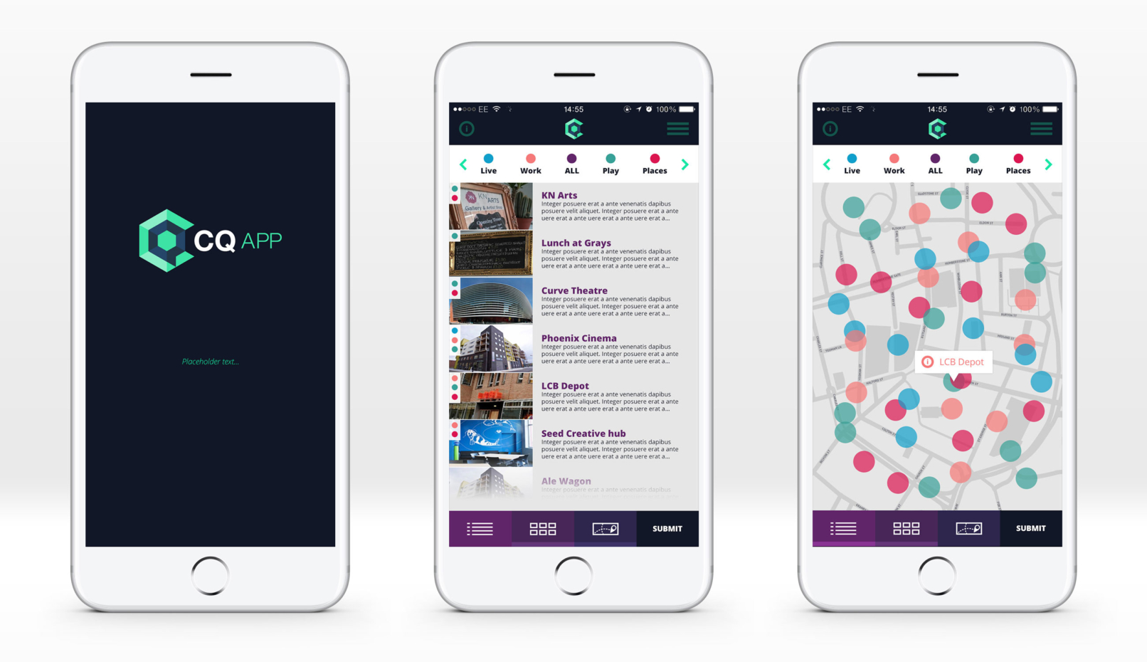 Leicesters Cultural Quarter Logo And App Design
